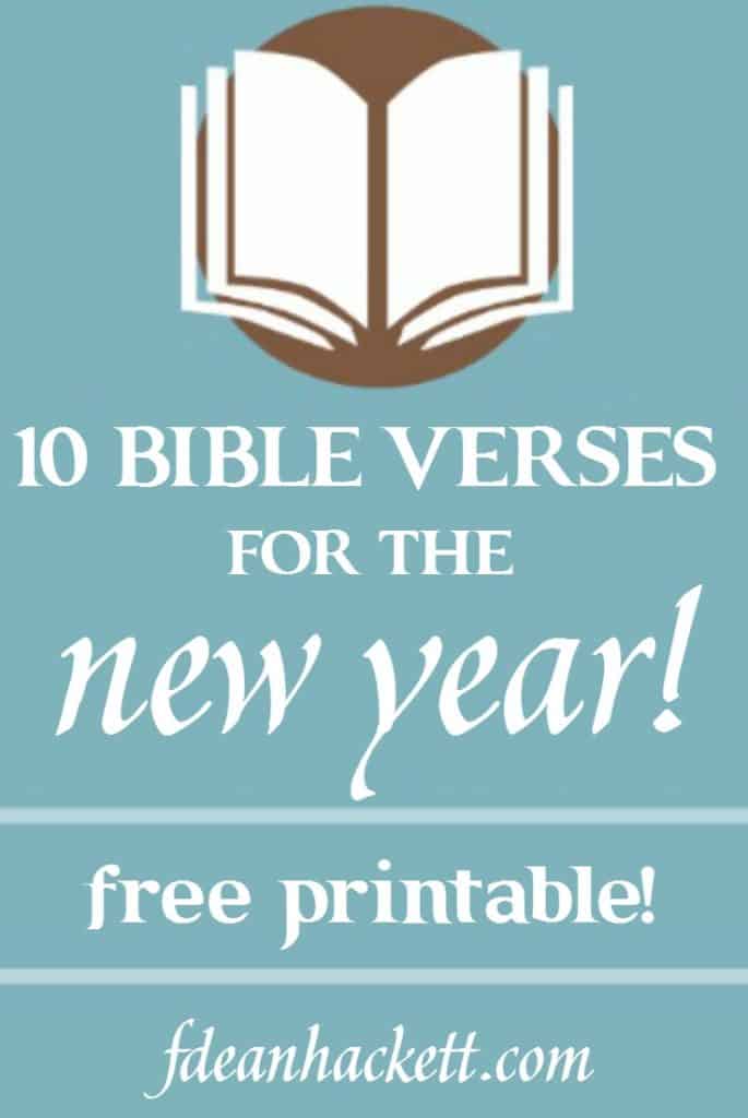 10-bible-verses-for-the-new-year - Foundational With Dr. Dean